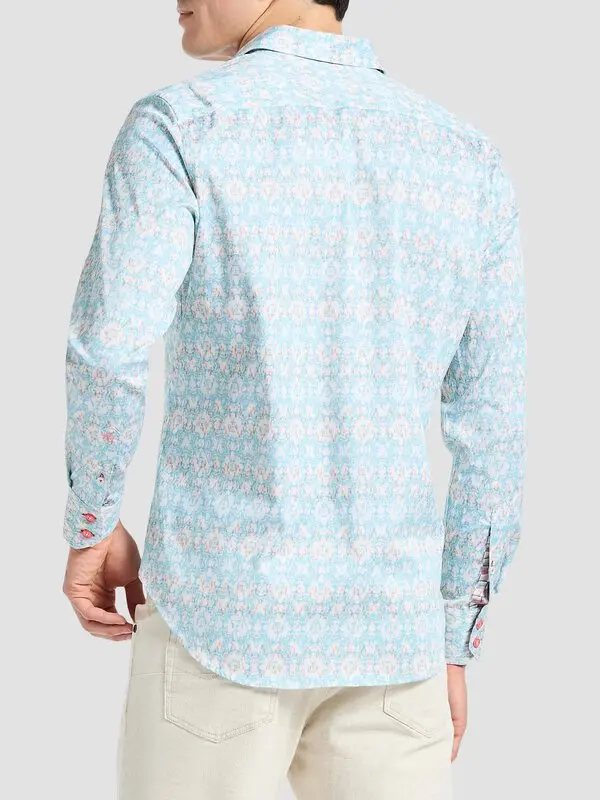 Robert Graham Mariage Abstract Cotton-blend Shirt