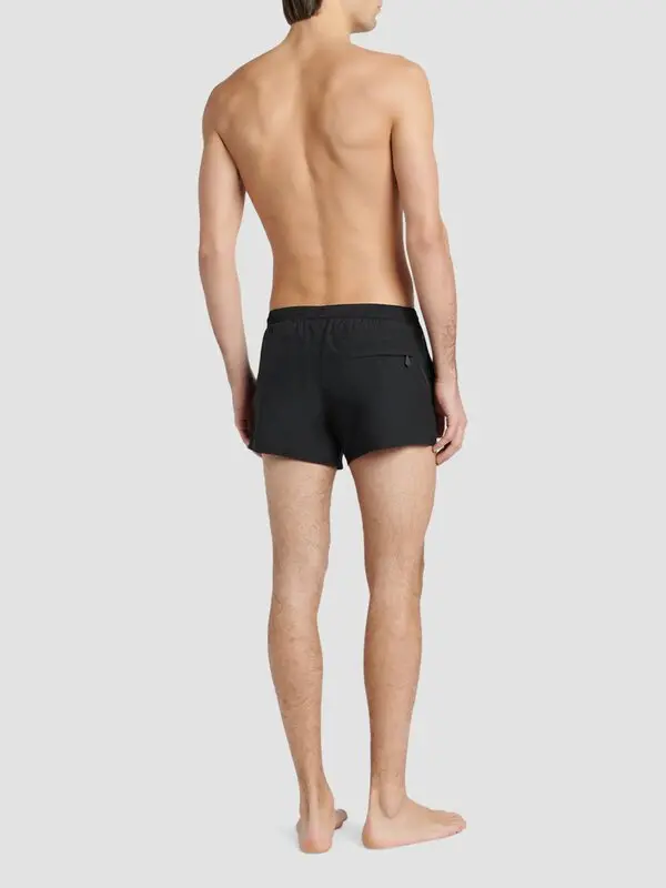 TOM FORD Light Poplin Solid Swim Shorts