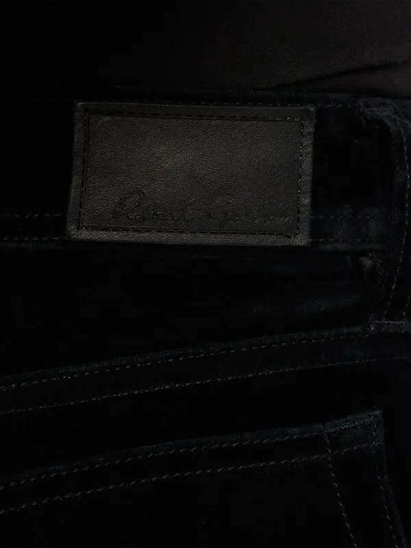 Robert Graham Celestial Velvet Slim-fit Pants