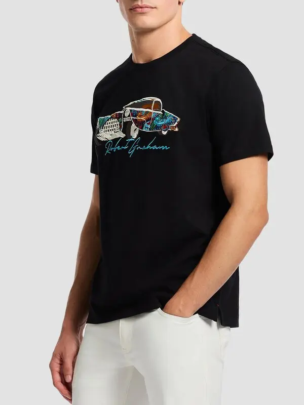 Robert Graham Vintage Car Graphic T-shirt