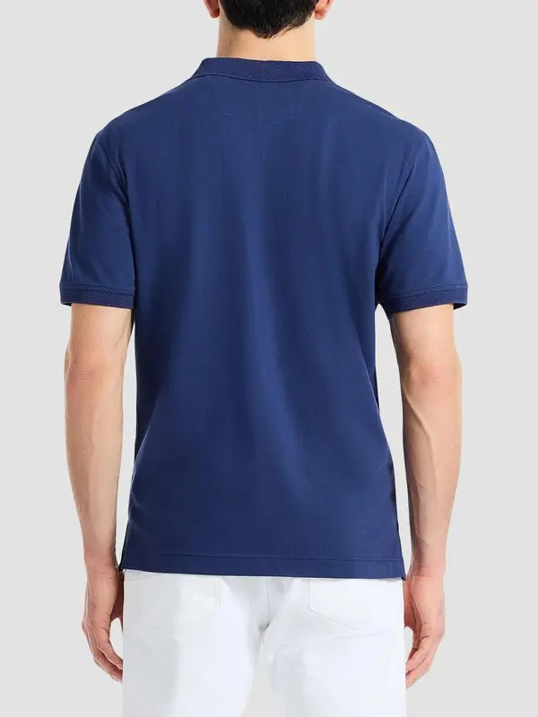 Robert Graham Monkey Business Stretch-cotton Polo Shirt