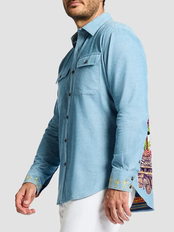 Robert Graham Le Corduroy Woven Shirt
