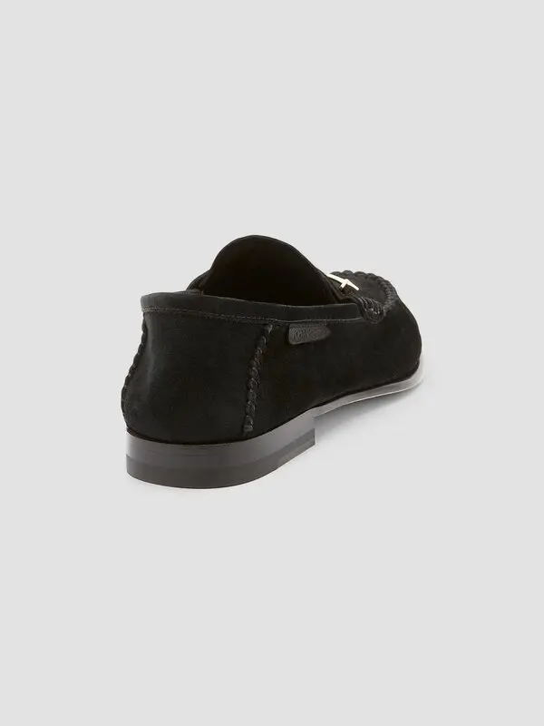 TOM FORD Moc-toe Suede Bit Loafers