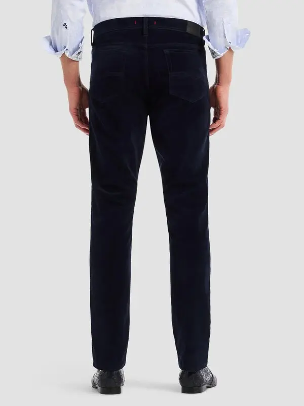 Robert Graham Celestial Velvet 5-pocket Pants - Navy