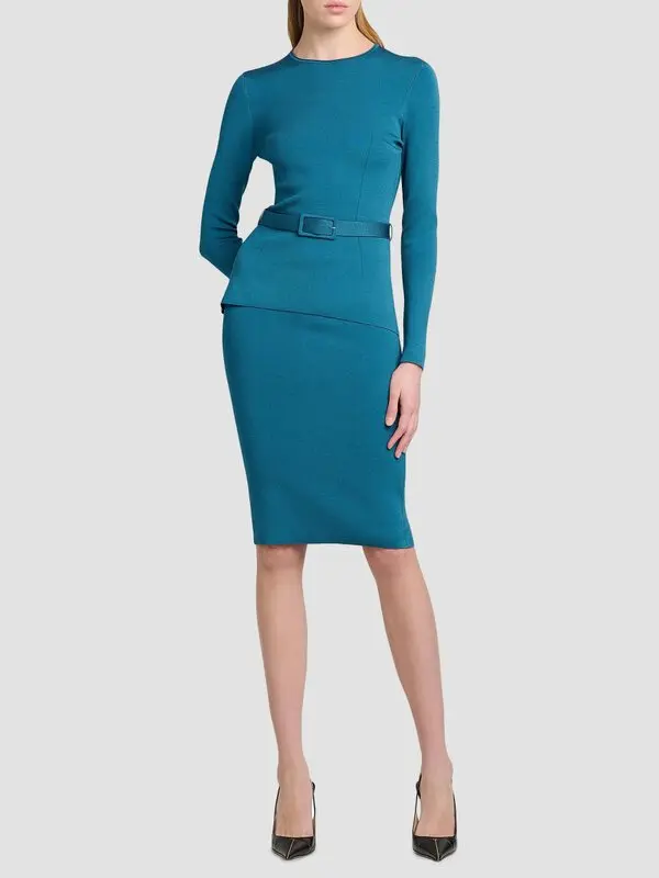 TOM FORD Stretch Knit Knee-length Skirt