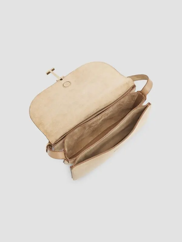 TOM FORD Kara Small Suede Crossbody Bag
