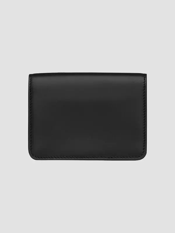 Saint Laurent Business Card Case In Smooth Leather