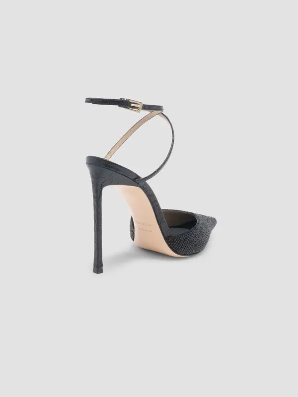 TOM FORD Selen 105mm Embellished Leather Pumps - Black