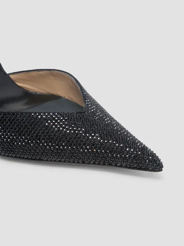 TOM FORD Selen 105mm Embellished Leather Pumps - Black