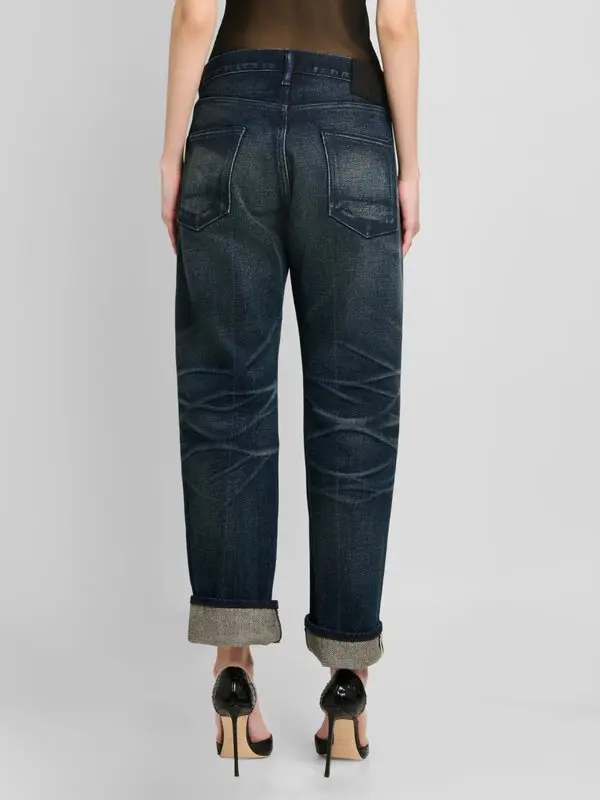 TOM FORD Stonewash Low-rise Boyfriend Jeans