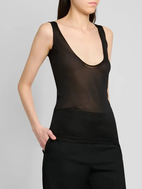 TOM FORD Sheer Scoopneck Tank