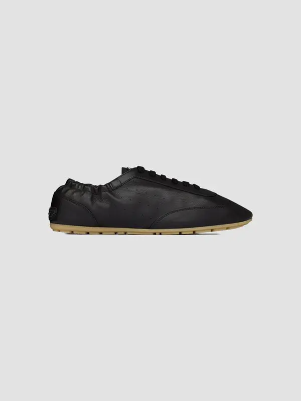 Saint Laurent Lewis Sneakers In Grained Leather