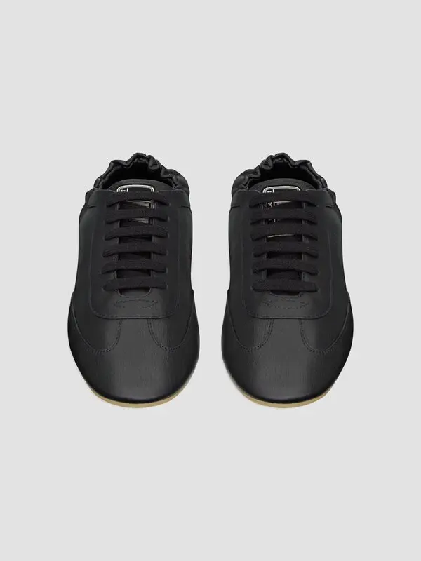 Saint Laurent Lewis Sneakers In Grained Leather