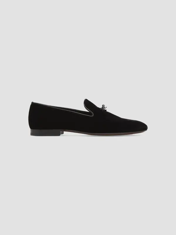 TOM FORD Scott Velvet Slippers