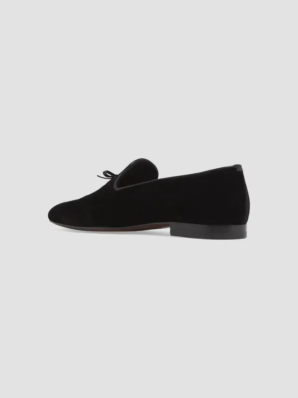 TOM FORD Scott Velvet Slippers