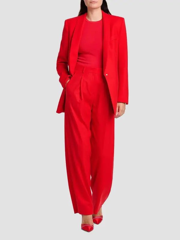 Giorgio Armani Shawl Lapel Virgin Wool Blazer