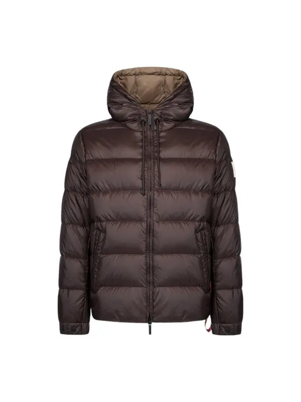 AFTER/LABEL Hooded Puffer Jacket Verbier