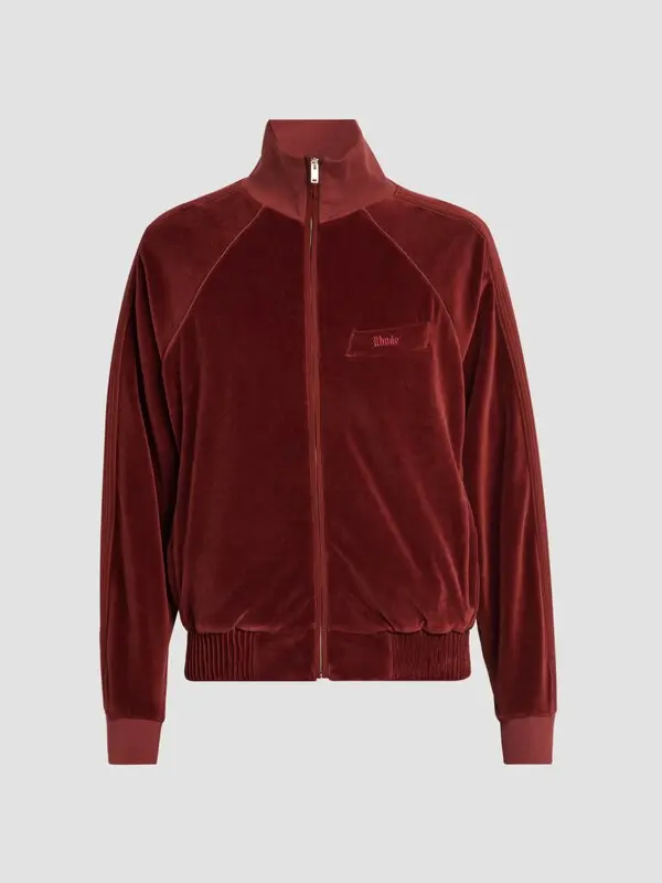 Rhude Madera Velour Track Jacket