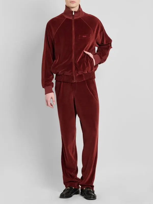 Rhude Madera Velour Track Jacket