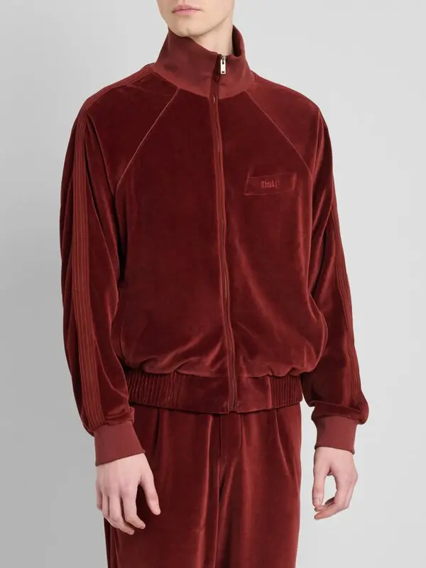 Rhude Madera Velour Track Jacket