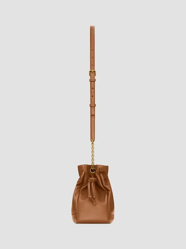 Saint Laurent Jamie Shoulder Bag In Lambskin Leather - Fox