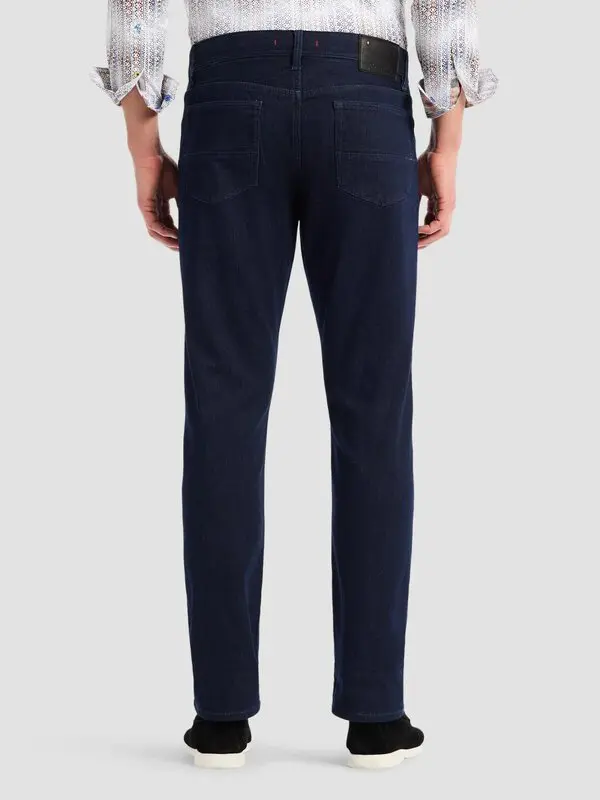 Robert Graham Gottsman Paisley-cuff Jeans