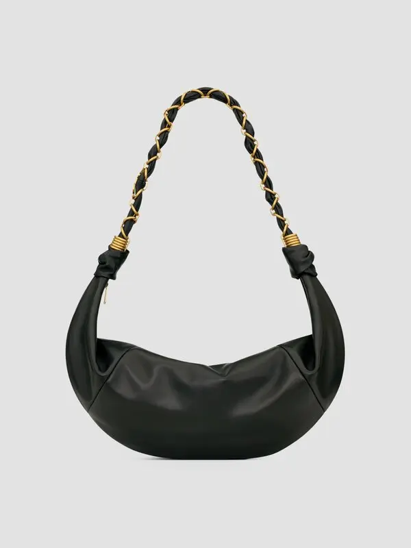 Saint Laurent Amalia Hobo Bag - Black