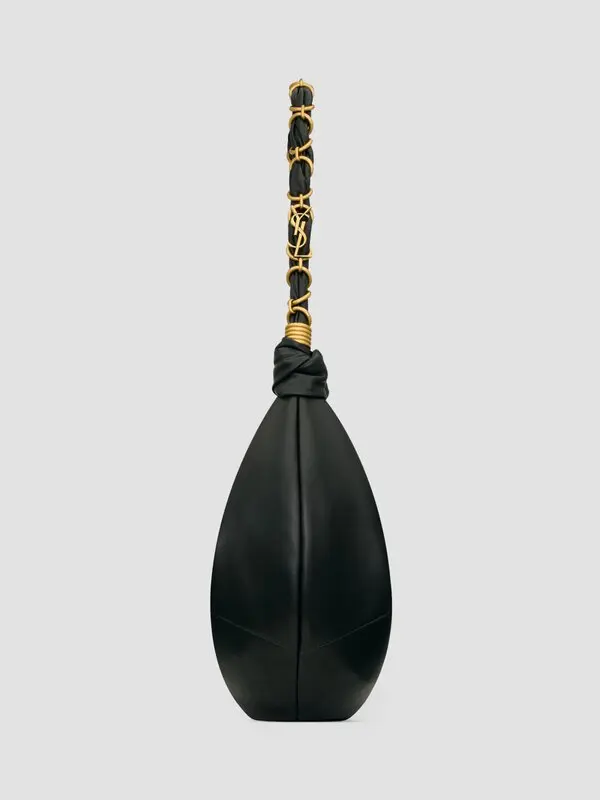 Saint Laurent Amalia Hobo Bag - Black