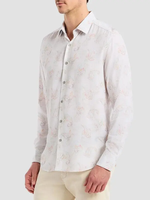 Robert Graham Alibon Button-front Shirt