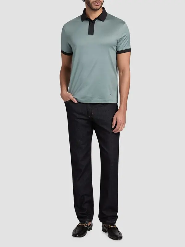 Emporio Armani Tapered Straight-leg Jeans