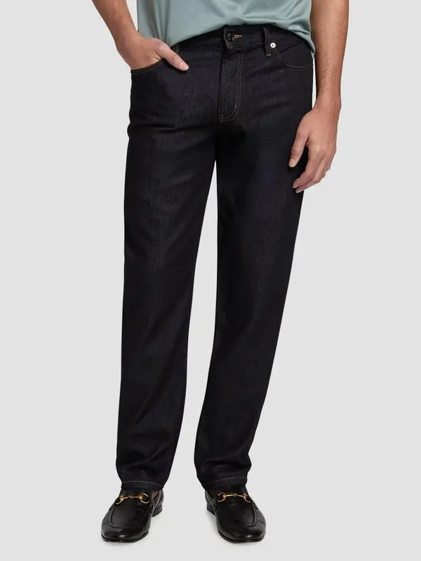 Emporio Armani Tapered Straight-leg Jeans