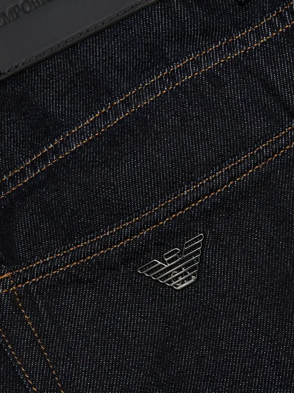 Emporio Armani Tapered Straight-leg Jeans