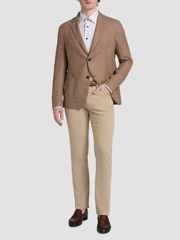 Emporio Armani Textured Wool Jacket