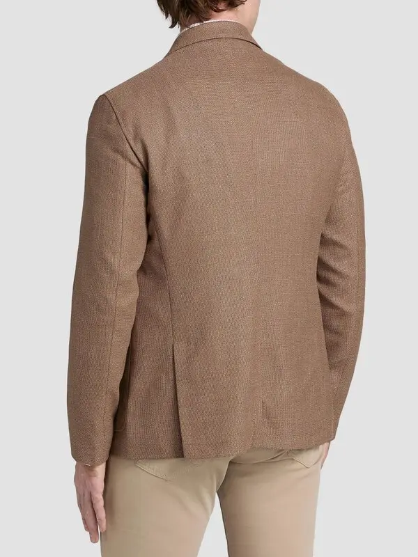 Emporio Armani Textured Wool Jacket