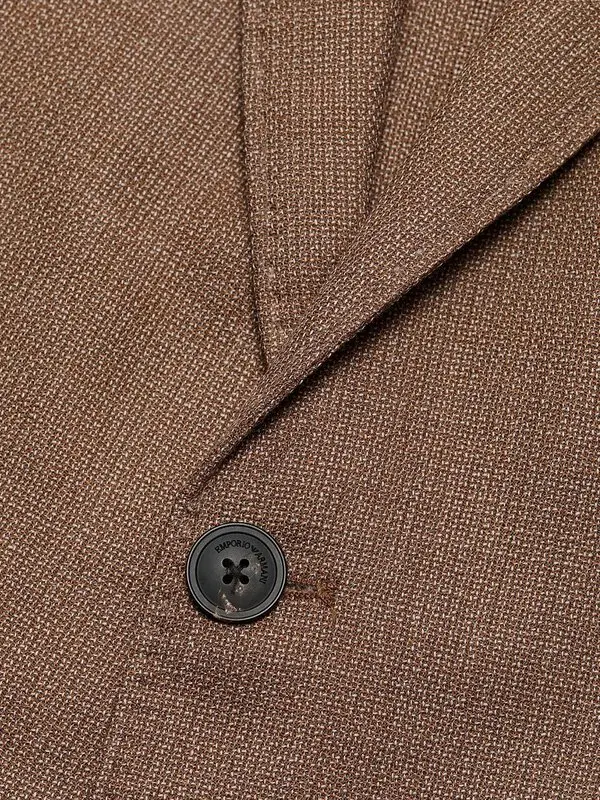 Emporio Armani Textured Wool Jacket