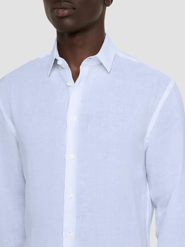 Giorgio Armani Linen Button-front Sport Shirt