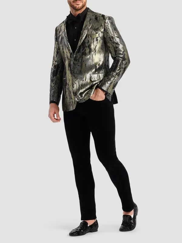 Robert Graham Teagan Metallic Woven Sport Coat