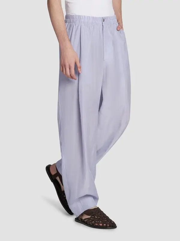 Giorgio Armani Cotton Poplin Trousers