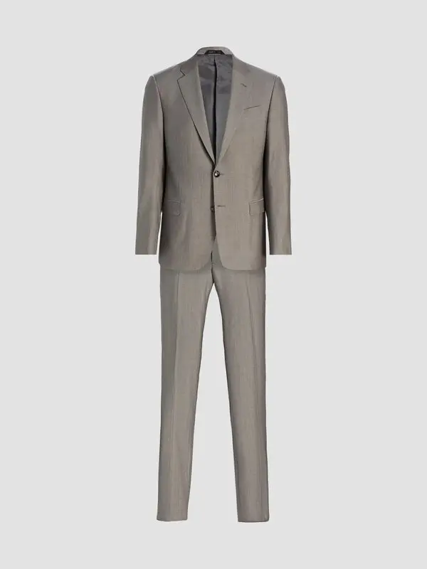 Giorgio Armani Virgin Wool Single-breasted Suit