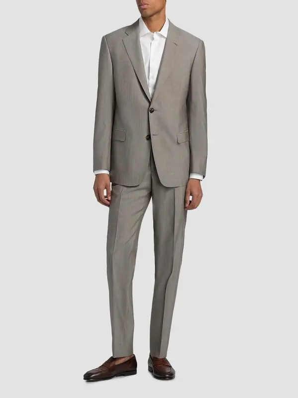 Giorgio Armani Virgin Wool Single-breasted Suit