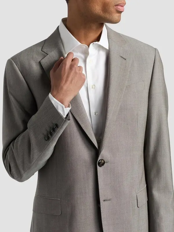 Giorgio Armani Virgin Wool Single-breasted Suit