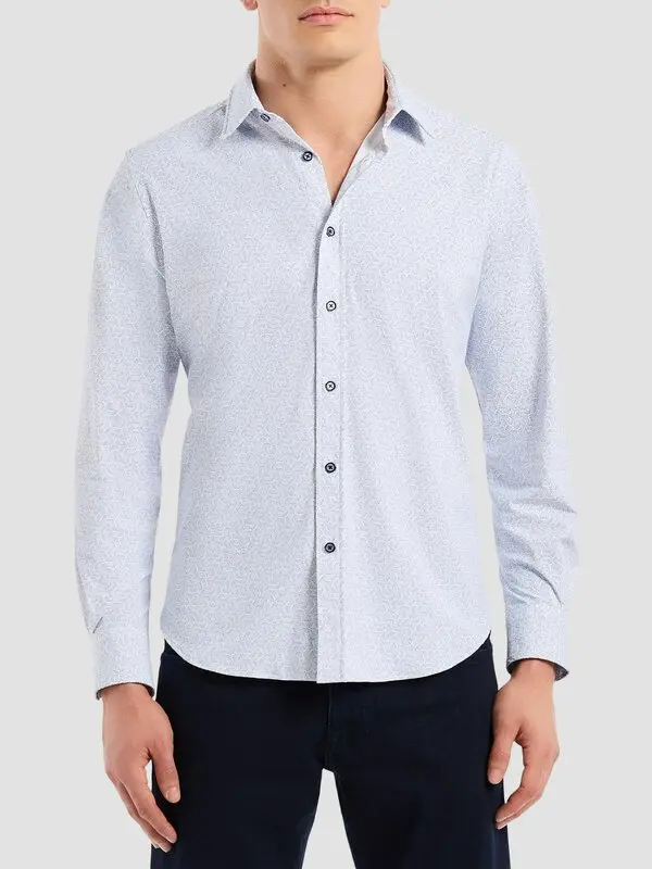 Robert Graham Asterik Button-front Shirt