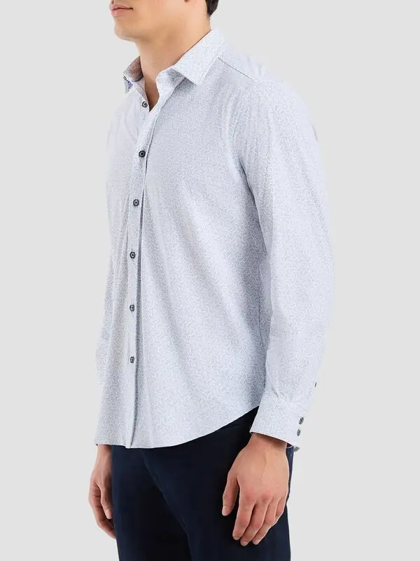 Robert Graham Asterik Button-front Shirt