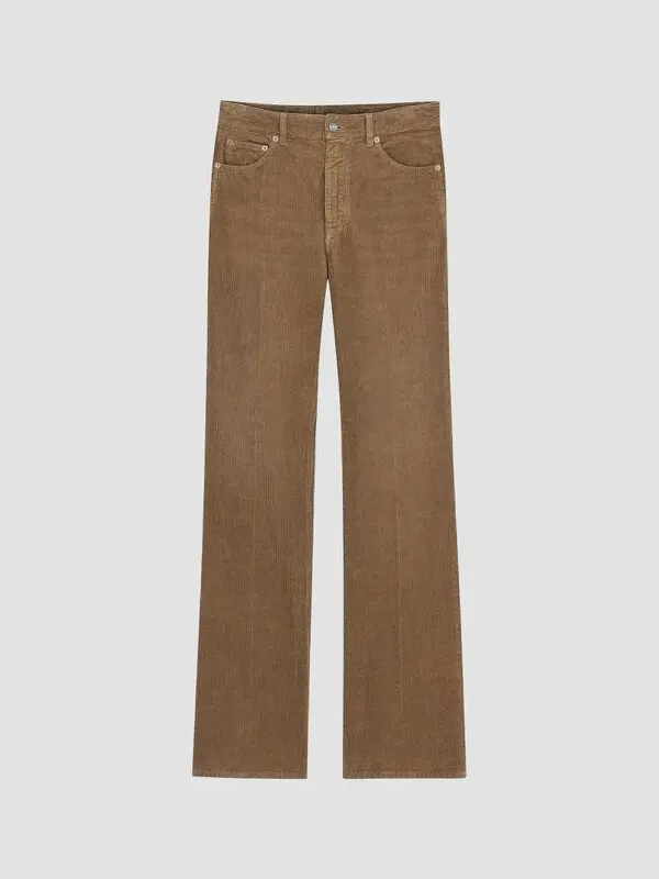 Saint Laurent 70's Pants In Corduroy