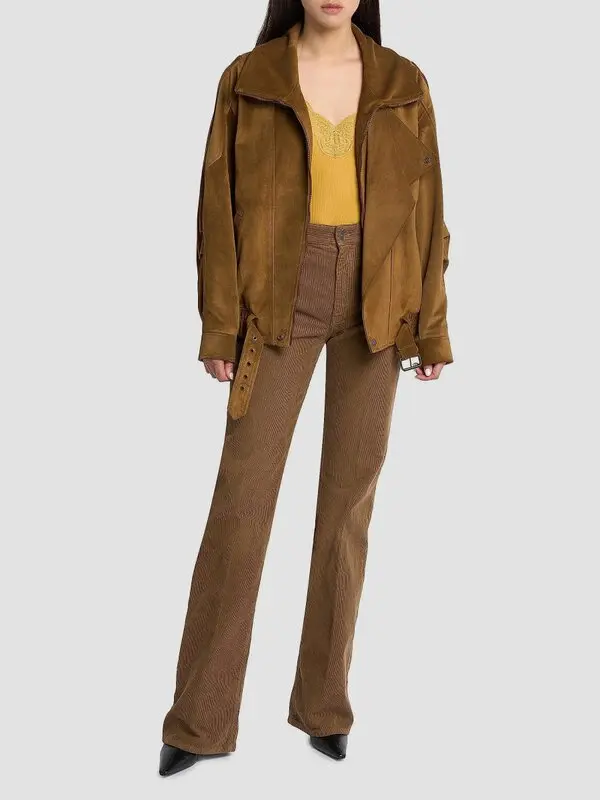 Saint Laurent 70's Pants In Corduroy
