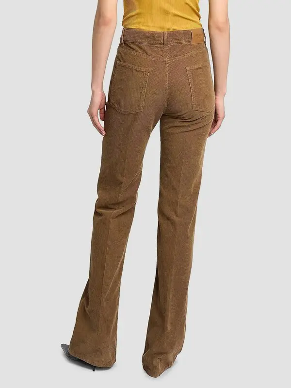 Saint Laurent 70's Pants In Corduroy