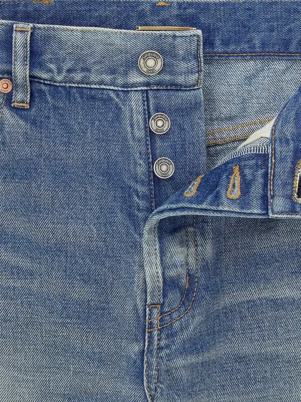 Saint Laurent 90's Mid-rise Straight Jeans