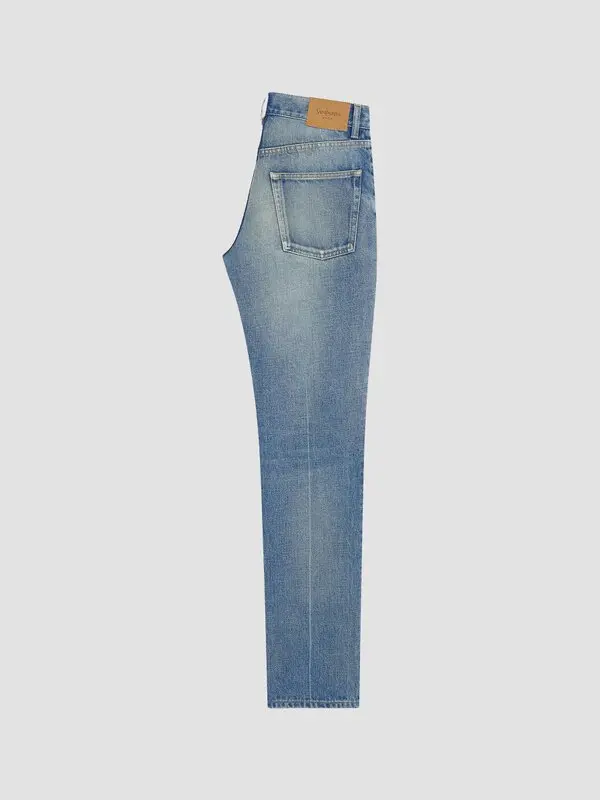 Saint Laurent 90's Mid-rise Straight Jeans