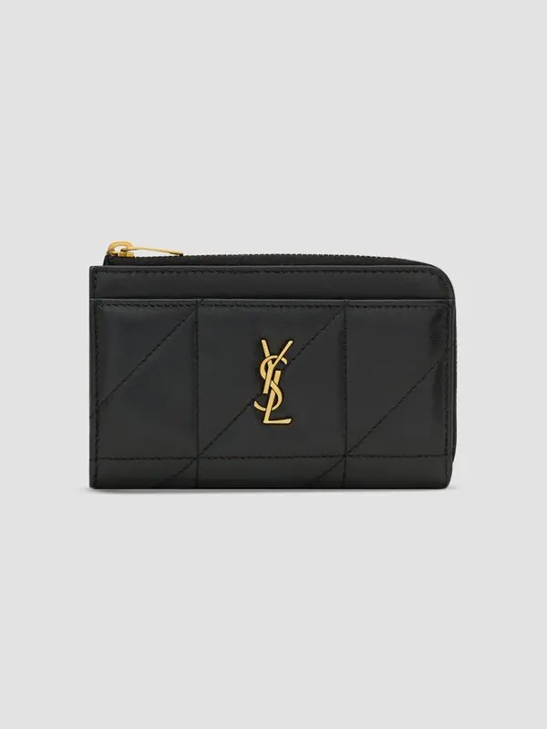 Saint Laurent Jamie Zip Card Case
