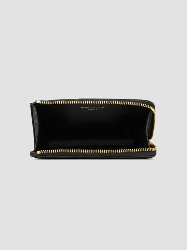 Saint Laurent Jamie Zip Card Case